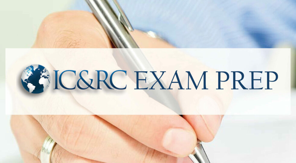 IC&RC Exam Prep Course – YRC | CCAPP SWELL Initiative